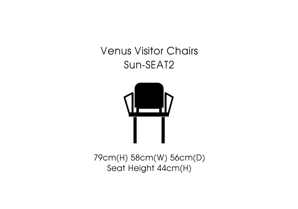 Venus Visitor Chair - Sunflower Medical